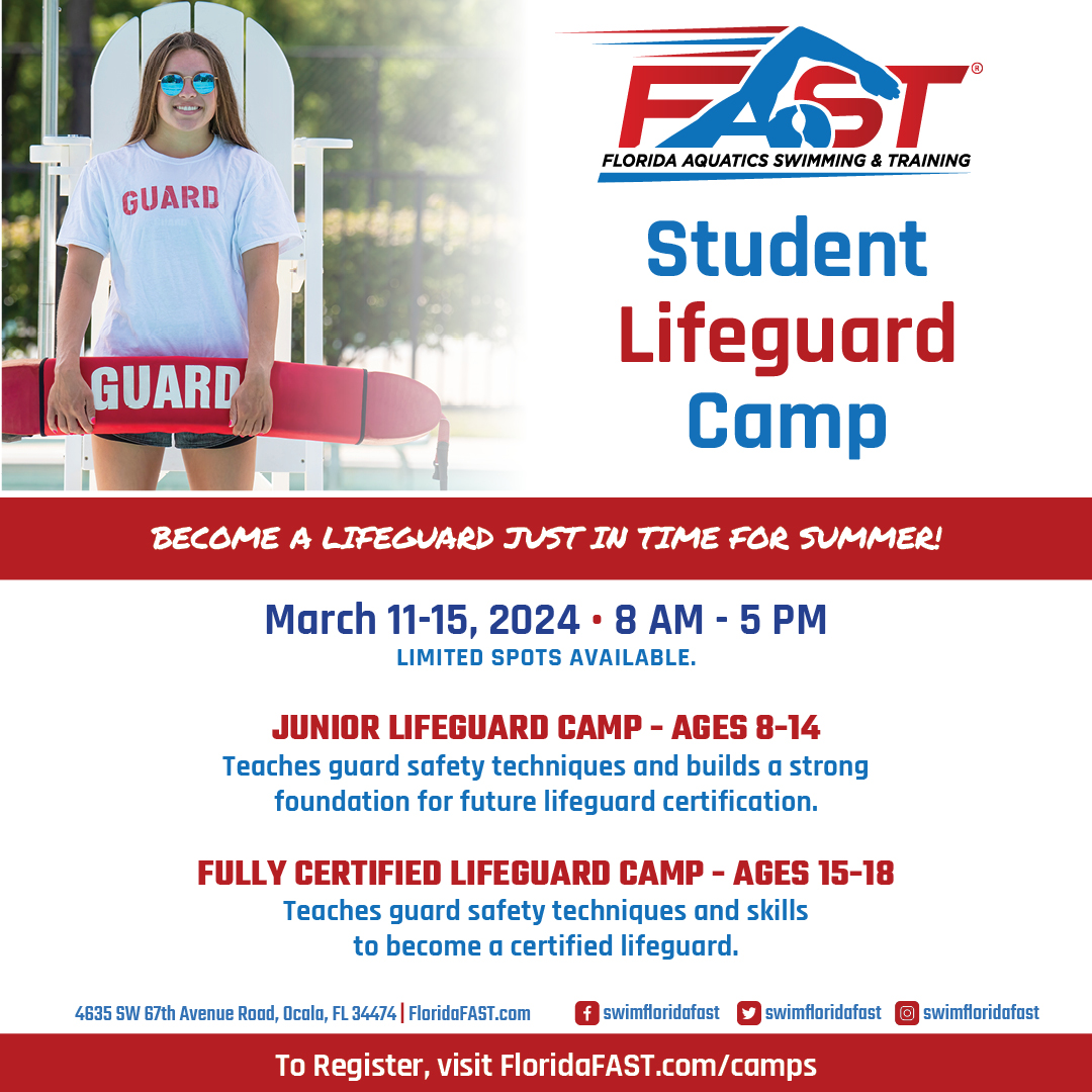 Student Lifeguard Camp – Florida Aquatics Swimming Training