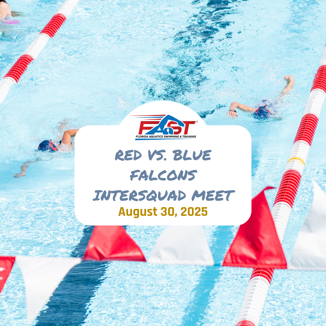 Red VS Blue Falcons Intersquad Meet – Florida Aquatics Swimming Training